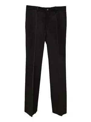 Dolce & Gabbana Textured Trousers - Black