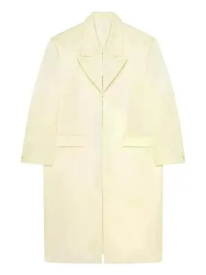 Givenchy Silk-satin Coat - Yellow