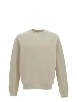 A.p.c. Logo-embroidered Sweatshirt - Neutrals
