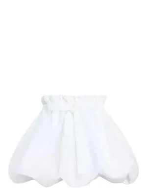 Patou Bloomer Mini Skirt - White