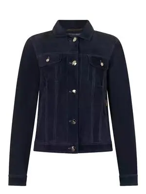 MOORER Flap-pocket Jacket - Blue