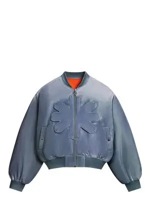 LOSTSHDWS Reversible Bomber Jacket - Blue