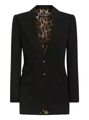 Dolce & Gabbana Single-breasted Blazer - Black