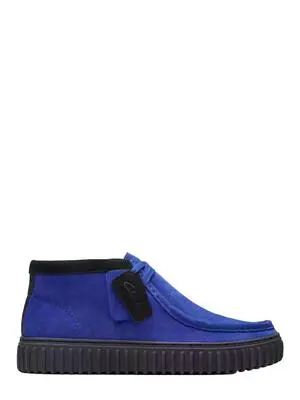 Clarks Torhill Hi Desert Boots - Blue