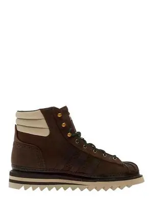 Adidas X Clot Pro Model Ec Sneakers - Brown