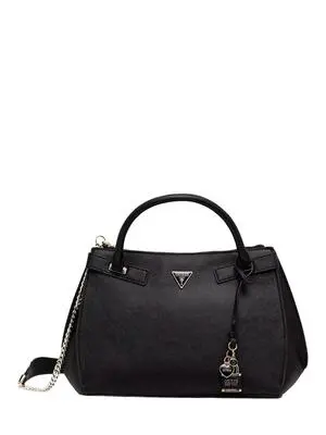 Guess Serenova Charm-detail Tote - Black