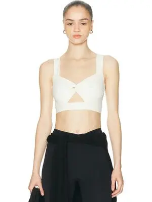 NORBA Shell Bra - Ivory