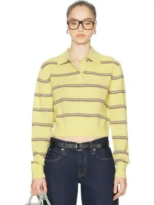 Eterne Barrett Cashmere Sweater - Butter Stripe
