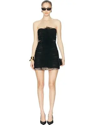 Alexis Eva Mini Dress - Black
