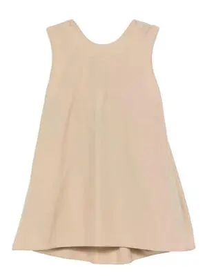 Carven A-line Trapeze Top - Neutrals
