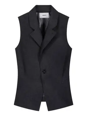 Coperni Tailored V-neck Vest - Grey