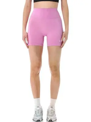 Nike Logo-detail High-waisted Shorts - Pink