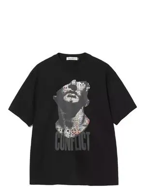 UNDERCOVERISM Graphic Print T-shirt - Black