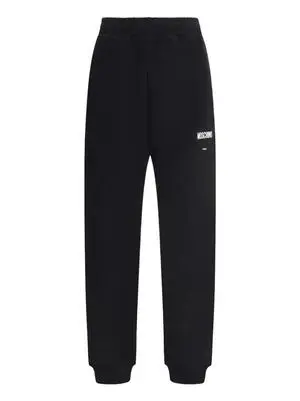 Moschino Logo-detail Track Pants - Black