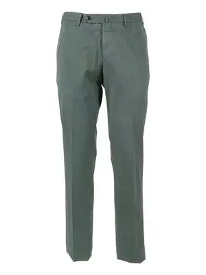 PT TORINO Belt-loops Trousers - Green