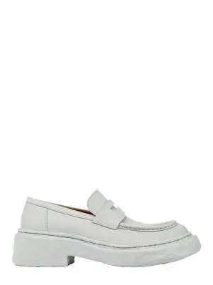 Camper Smooth Leather Vamonos Loafers - White