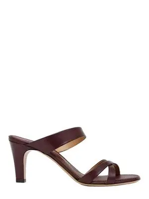FERRAGAMO Tami Criss-cross Heeled Sandals - Red