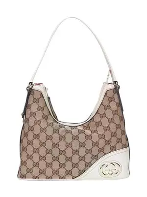 Gucci Gg Canvas Handbag - Neutrals