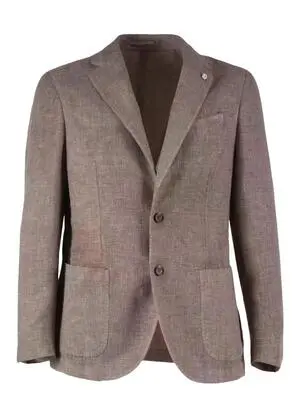 BRANDO Drop Two-button Blazer - Brown