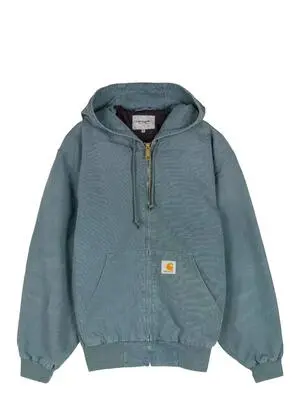 Carhartt Work In Progress Hooded Zip Jacket - Blue