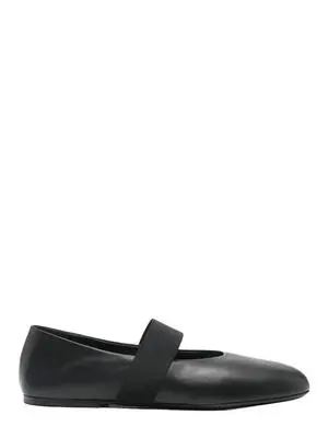 Co Elastic-strap Ballerina Flats - Black