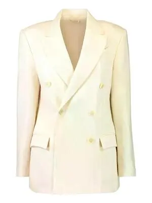 Brunello Cucinelli Button-fastening Fitted Jacket - Neutrals