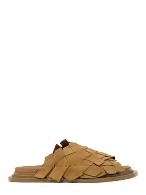 Camper Woven Nada Sandals - Brown