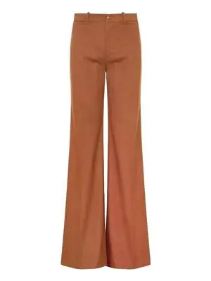 Chloé Wide-leg Trousers - Brown