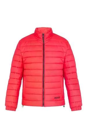 BOSS Quilted Zip-up Jacket - Red
