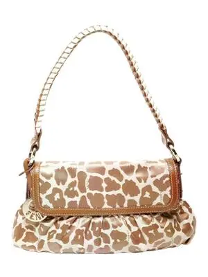 Fendi Leopard-print Shoulder Bag - Neutrals