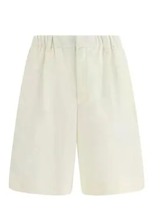 Herno Elasticated-waist Shorts - Neutrals