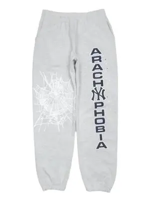 SP5DER Arach Web Phobia Track Pants - Grey