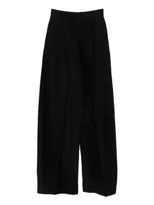 THELATEST Billie Pleated Trousers - Black
