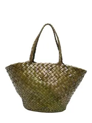 Dragon Diffusion Egola Woven Tote Bag - Green