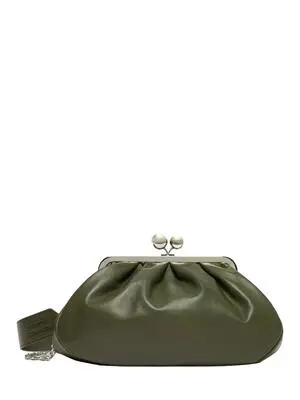 Max Mara Medium Pasticcino Kiss-lock Clutch Bag - Green