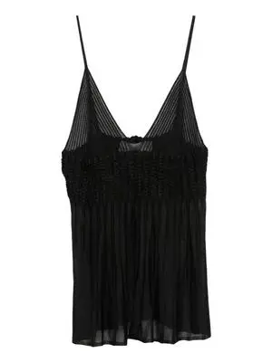 CIRCUS HOTEL Sleeveless Top - Black