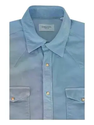 TINTORIA MATTEI 954 Lux Corduroy Shirt - Blue