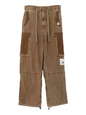 Mihara Yasuhiro Patch-pocket Cargo Pants - Brown