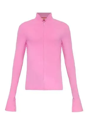 DIESEL Zip Long-sleeve Shirt - Pink