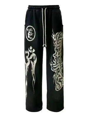 HELLSTAR Yoga Remix Track Pants - Black