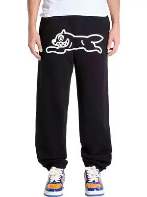 BILLIONAIRE BOYS CLUB - ICE CREAM Running Dog Track Pants - Black