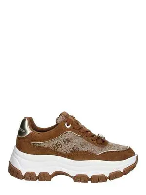 Guess Panelled Sneakers - Brown