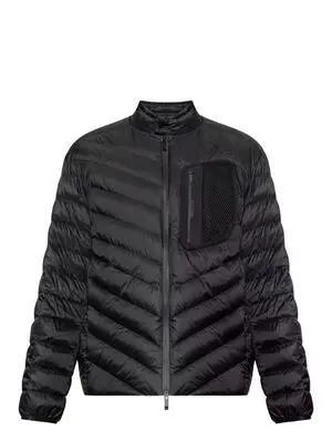 Moncler Mackinac Mesh-pocket Quilted Jacket - Black