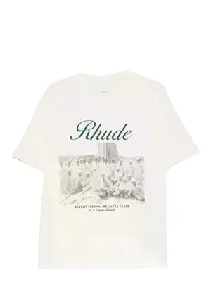 Rhude Graphic T-shirt - Neutrals