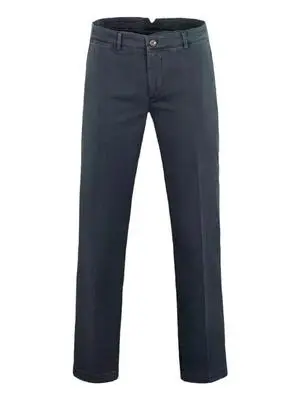 MOORER Straight-leg Trousers - Blue
