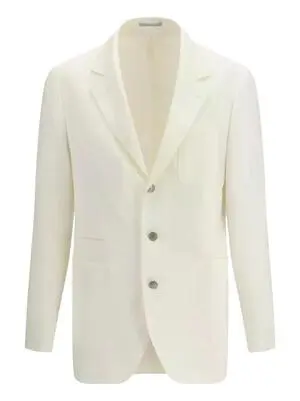 Brunello Cucinelli Single-breasted Blazer - Neutrals