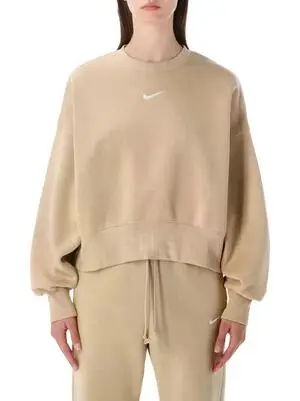 Nike Crew-neck Sweatshirt - Neutrals
