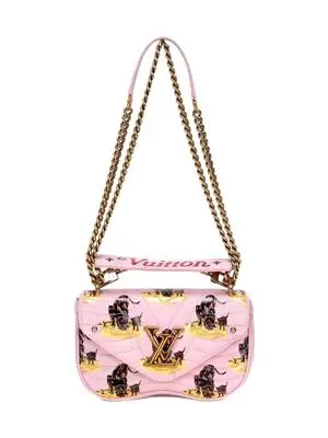 LOUIS VUITTON Print Shoulder Bag - Pink