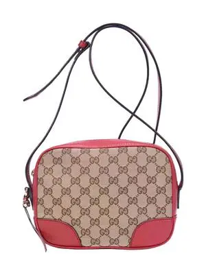 Gucci Bree Gg Canvas Shoulder Bag - Neutrals
