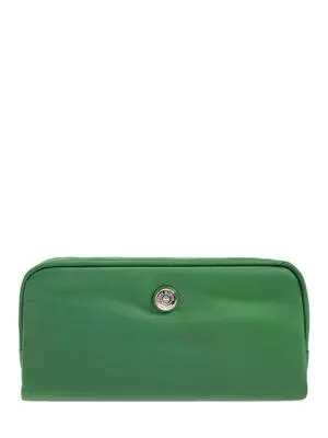 Tory Burch Embellished Makeup Bag - Green